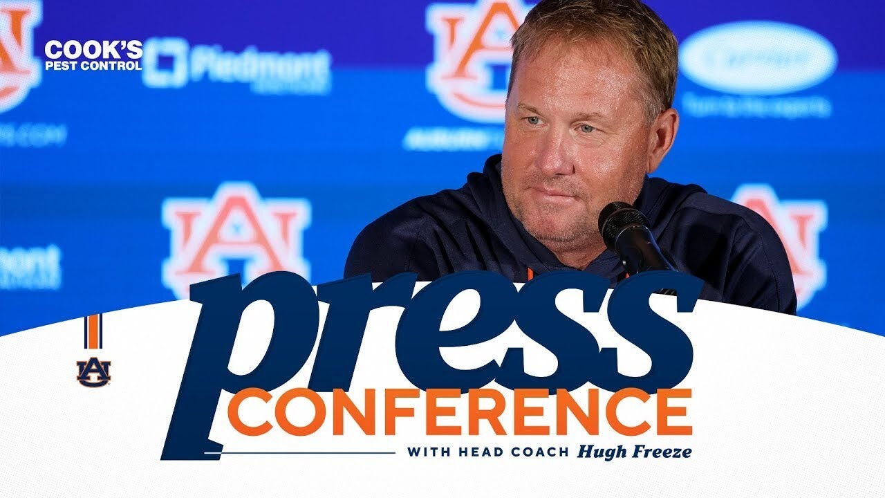 Auburn Football - Hugh Freeze Post Game Press Conference (Vanderbilt ...