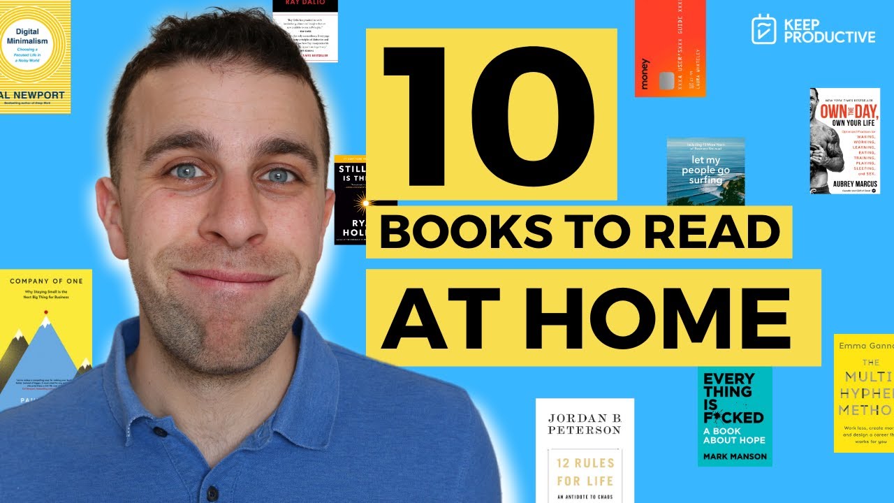 10 Books to Read at Home - YouTube