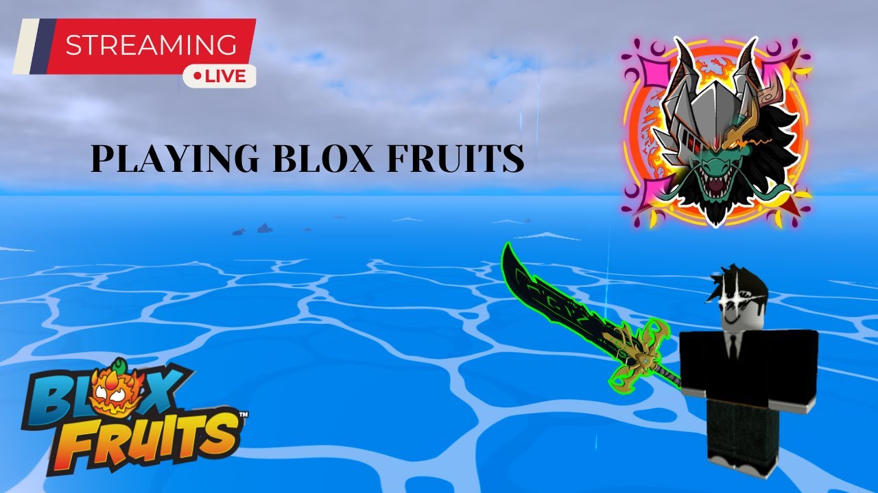 Playing Blox Fruits Stream - YouTube