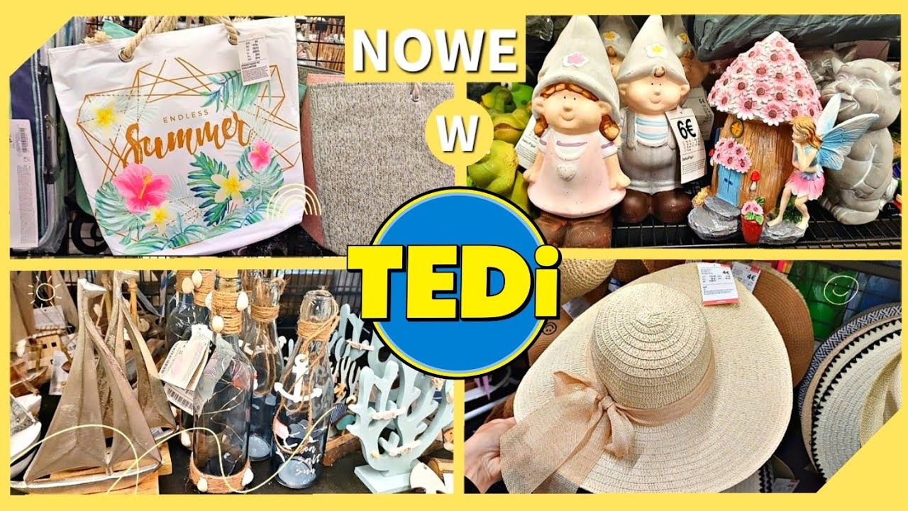 TEDI ‼️ NOWOŚCI i DEKORACJE wiosenne i LATO 2024 🌞 HOME DECOR CAMPING ...