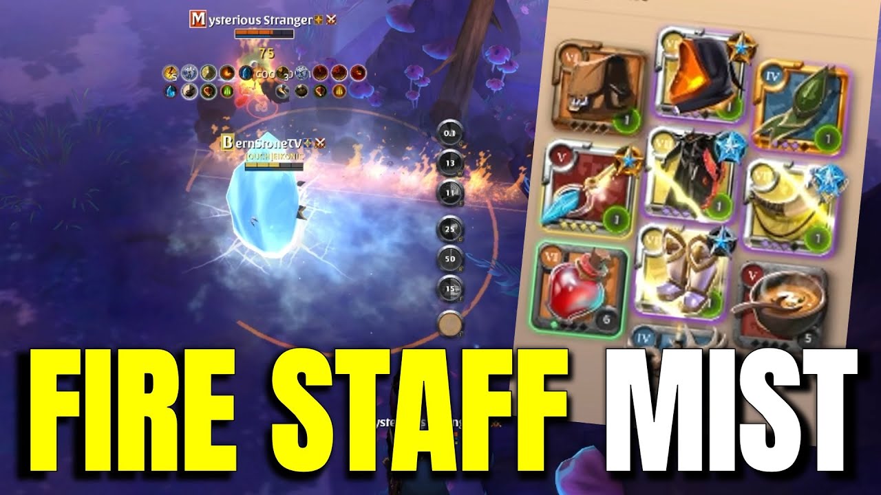 Making Millions with Fire Staff in the Mist | Albion Online | Mist ...