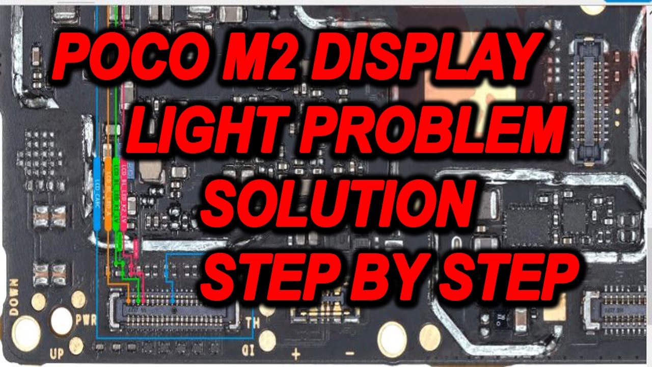 Poco m2 display💥 light problem solution step by step - YouTube