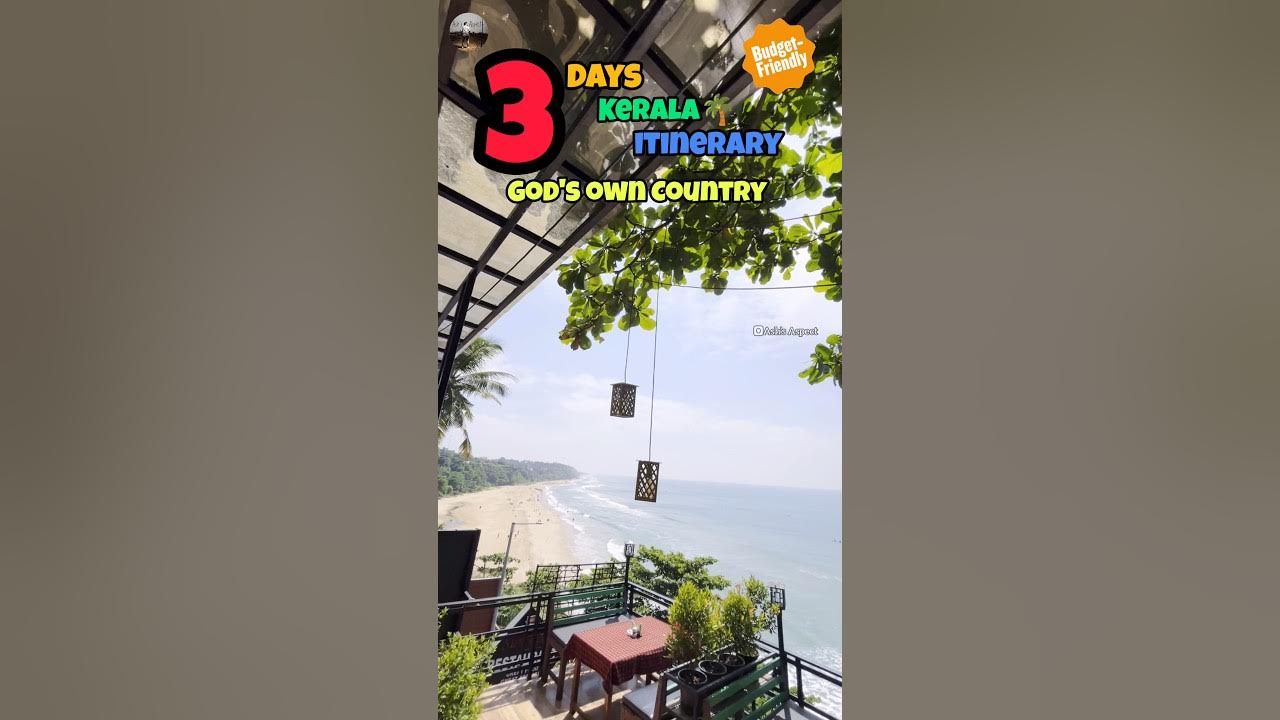 Kerala Itinerary For 3 Days from Bangalore ♥️🌴 Bangalore - Ernakulam - Varkala #keralaitinerary ...