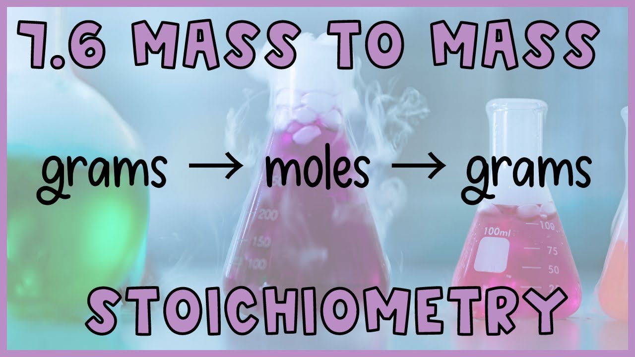 How to do Stoichiometry Problems - YouTube