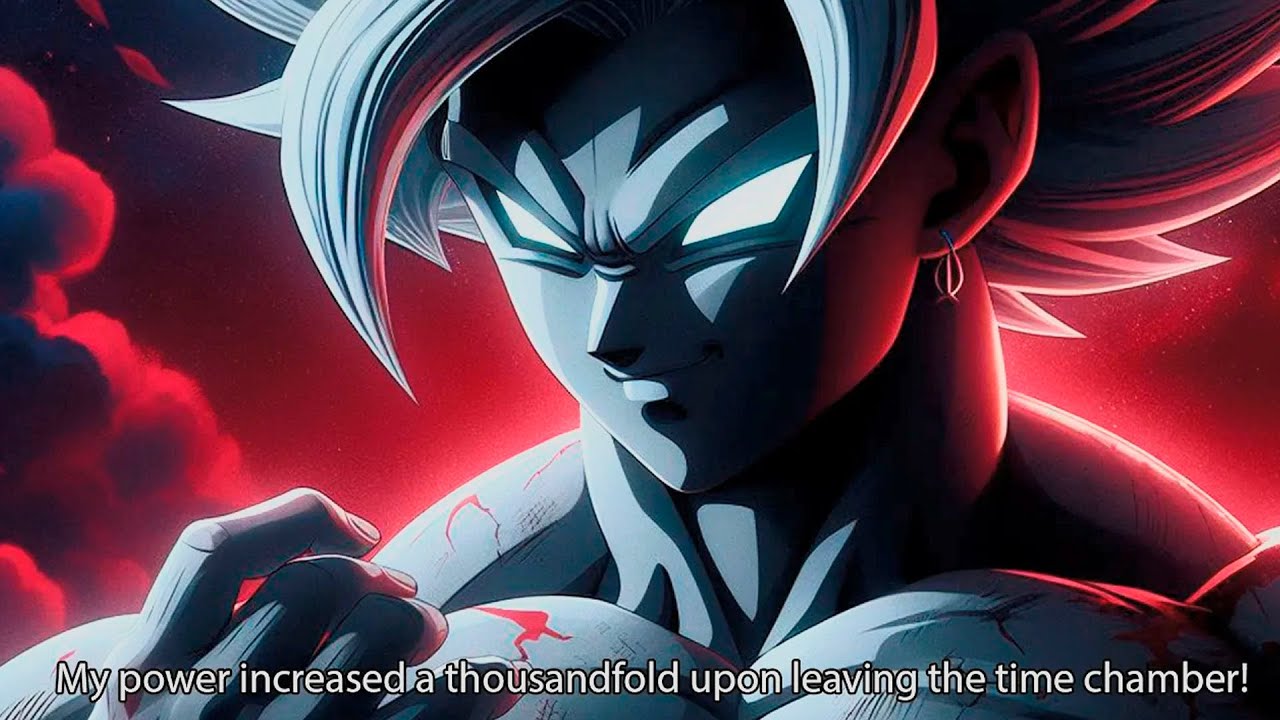 Goku is trapped in the time chamber for a year and returns with ...