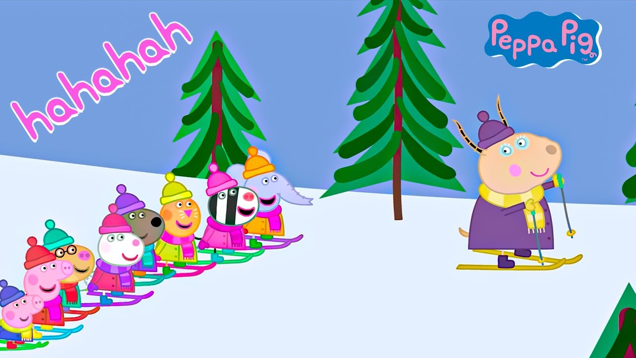 🐷Peppa Pig, 🌞Sol, Mar🌊e Neve ️, Desenho em Português - YouTube