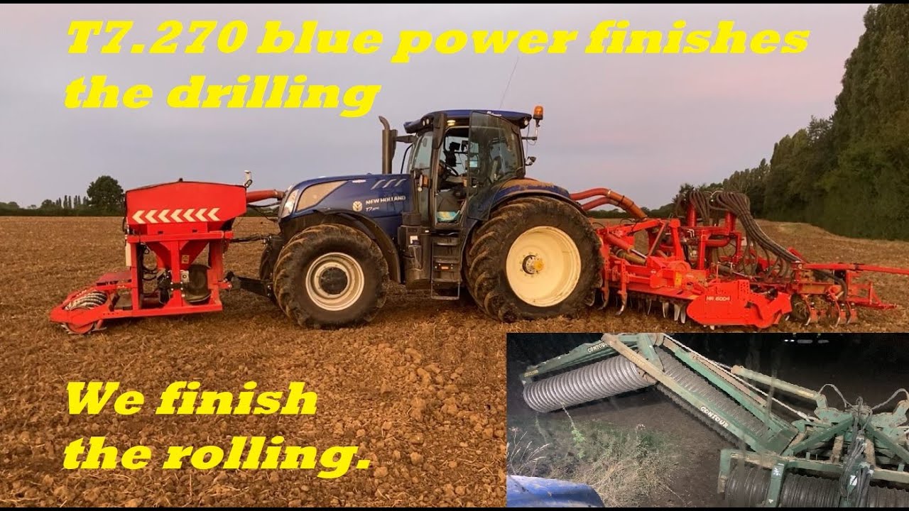 T7.270 blue power finishes the drilling and the T7.260 finishes the ...