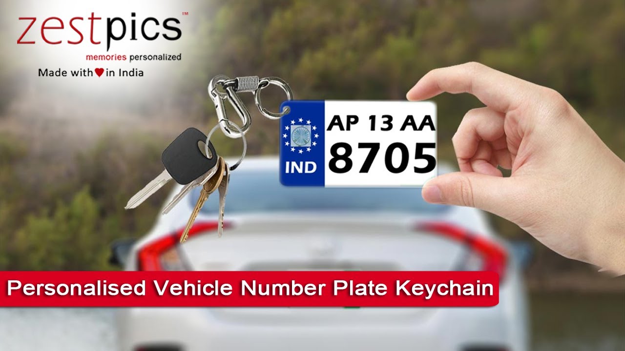 Personalised Vehicle Number Plate Keychain YouTube personalised-vehicle-number-plate-keychain-youtube
