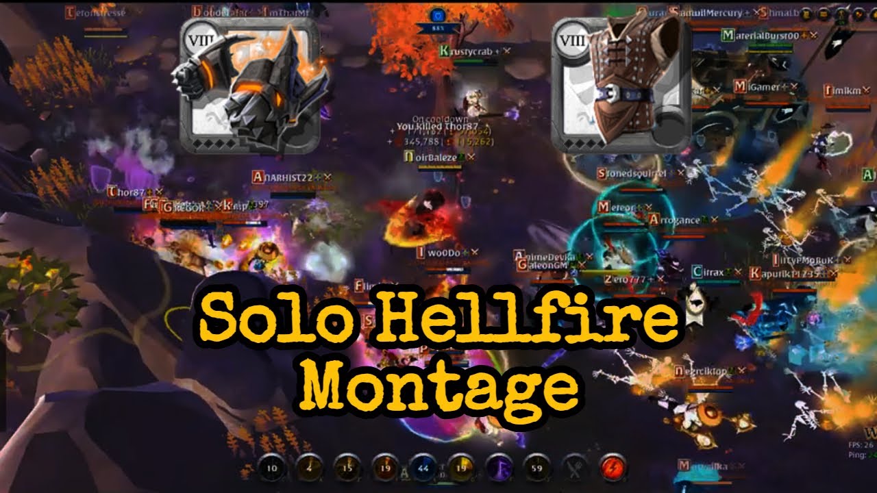 Noirbaleze Solo Hellfire - Albion Online - YouTube