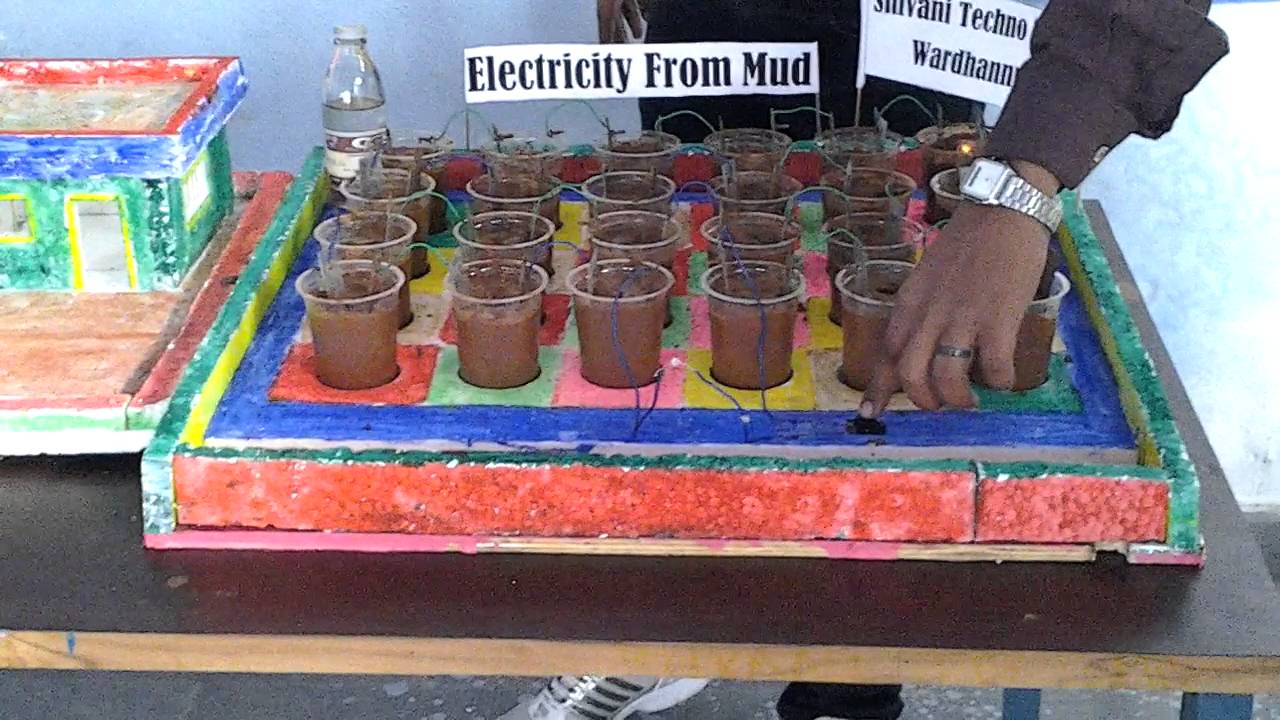 Electricity from mud in english - YouTube
