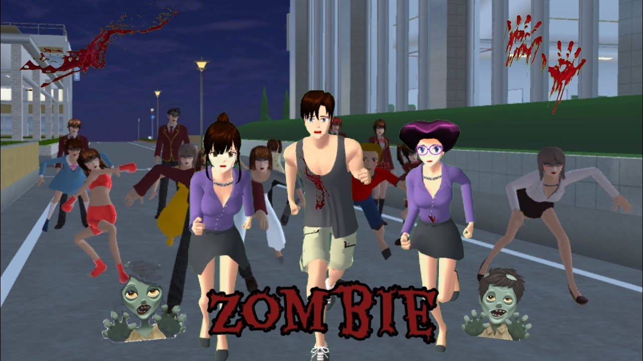 ZOMBIE NEW SHORTFILM || SAKURA SCHOOL SIMULATOR - YouTube