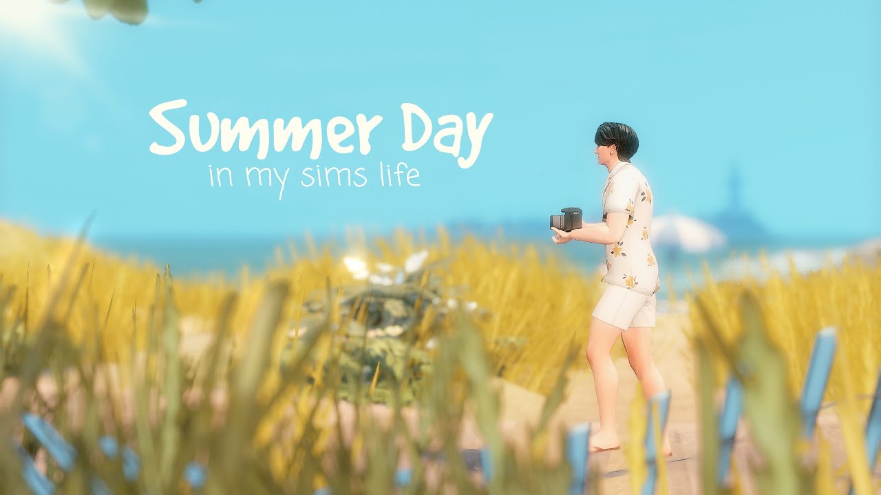 Summer day in my sims life ₊˚⊹♡ | the sims 4 - YouTube