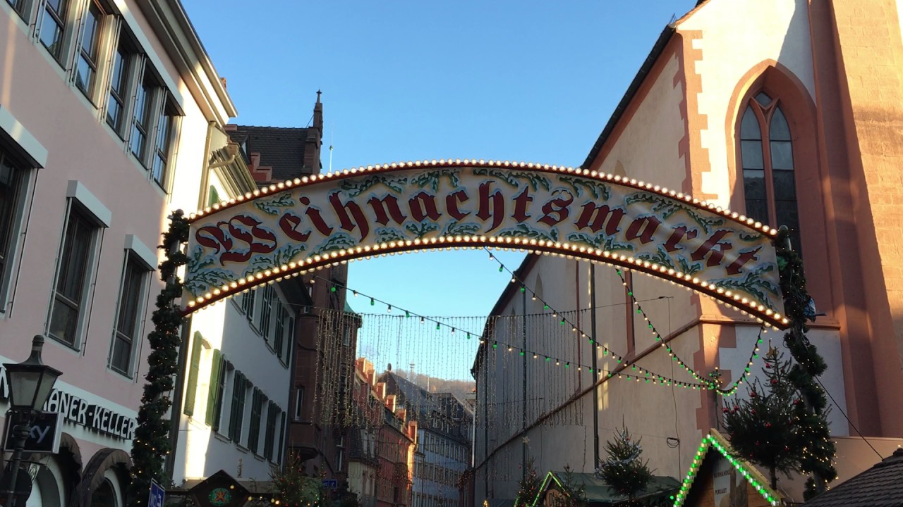 Freiburg Weihnachtsmarkt 2. Advent 2016 - YouTube