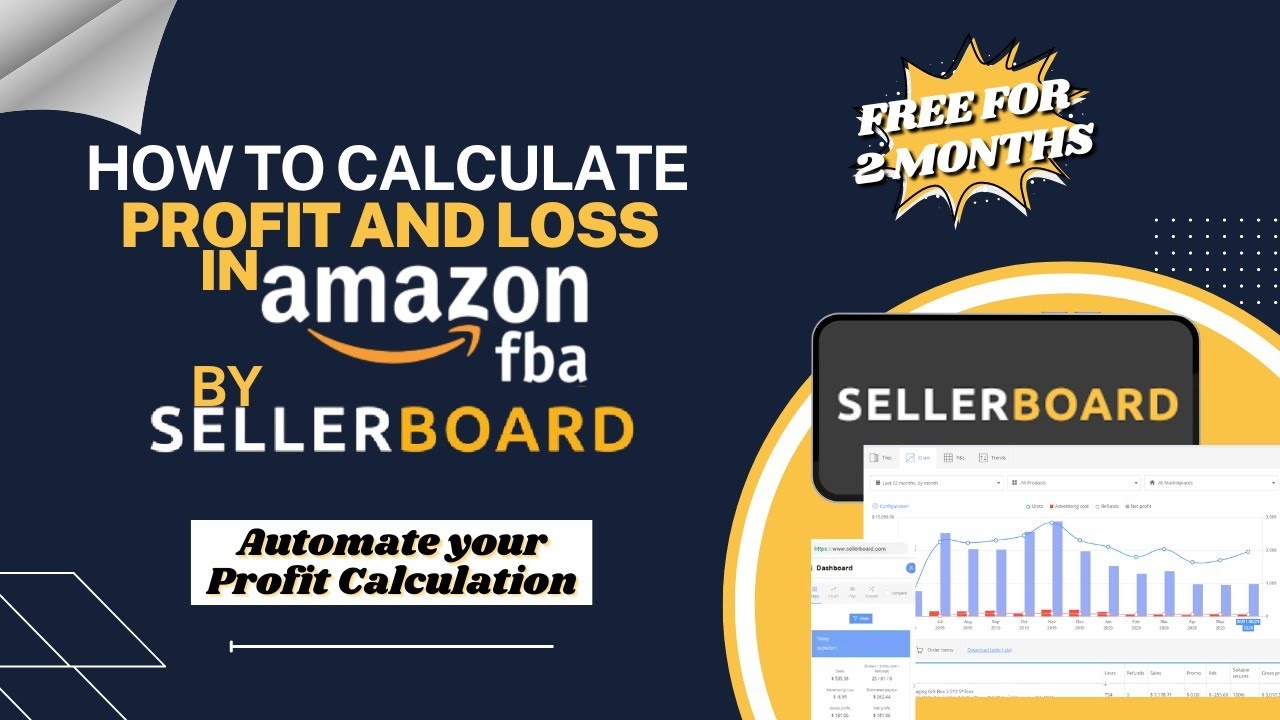 How to Calculate Profit and Loss in Amazon FBA by Sellerboard - YouTube