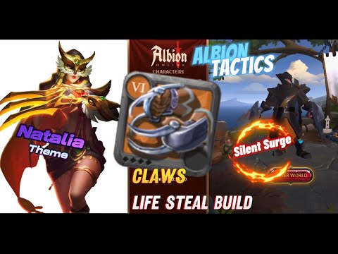 Albion Tactics Claws Life Steal Build | Fights & Guide | Albion Online ...