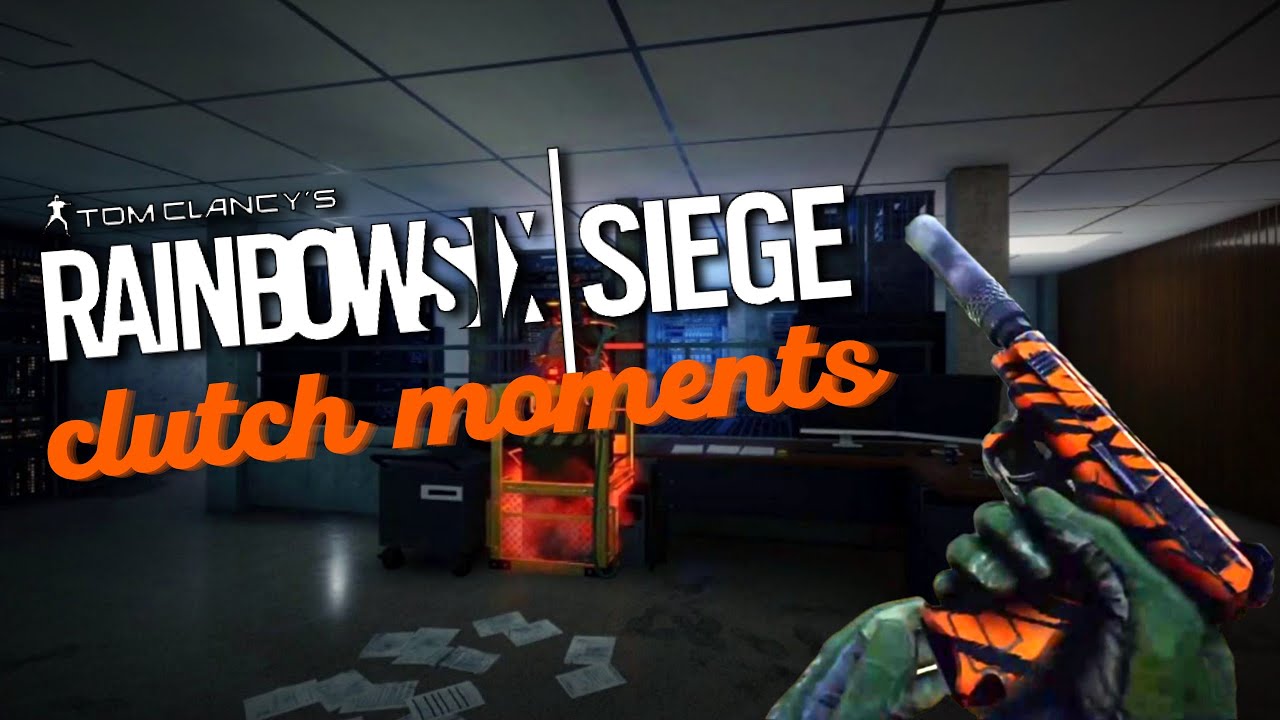 Rainbow six siege funny and clutch moments | R6 montage and gameplay ...