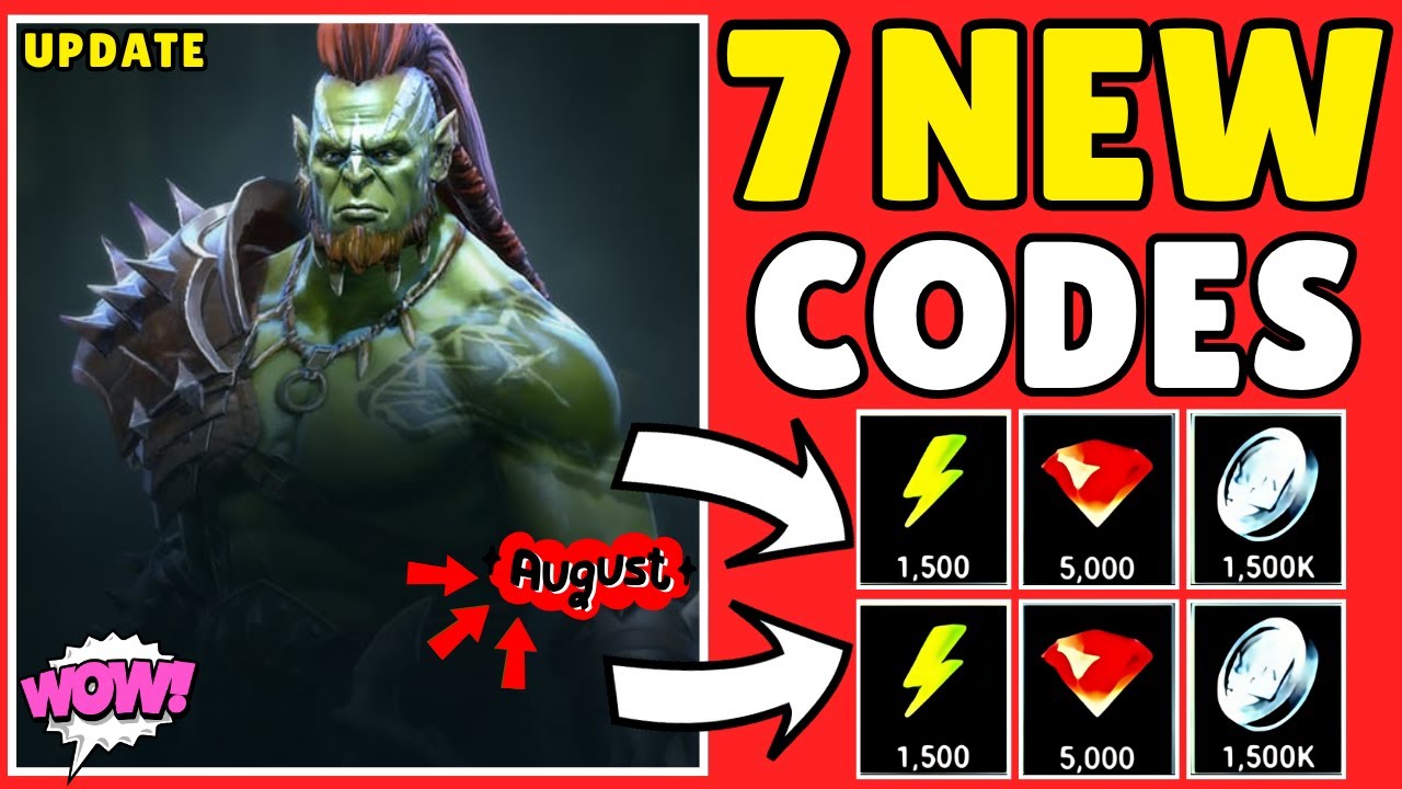 😱11 CODES😱 PROMO CODES FOR RAID SHADOW LEGENDS - RAID SHADOW LEGENDS ...