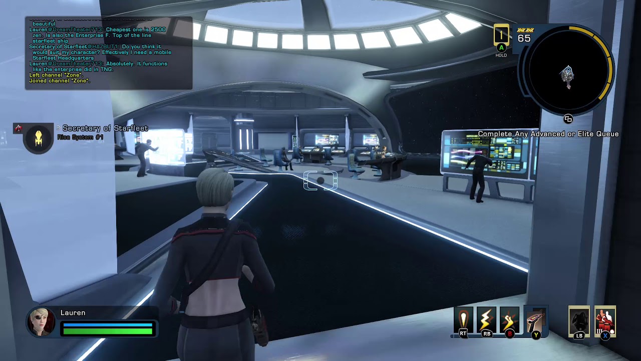Star Trek Online - Odyssey Bridge - YouTube