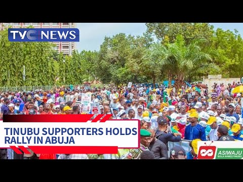 Tinubu Supporters Group Holds Road Show In Abuja