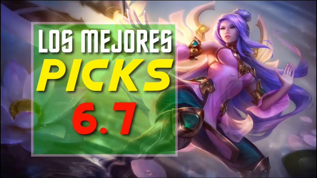 Los Mejores Picks o Campeones del Parche 6.7 de League of Legends - YouTube