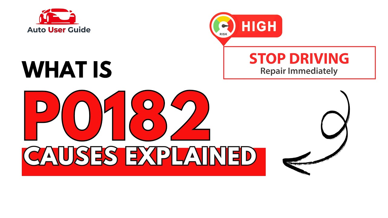 What is P0182 : Engine Error Code Causes Explained - YouTube