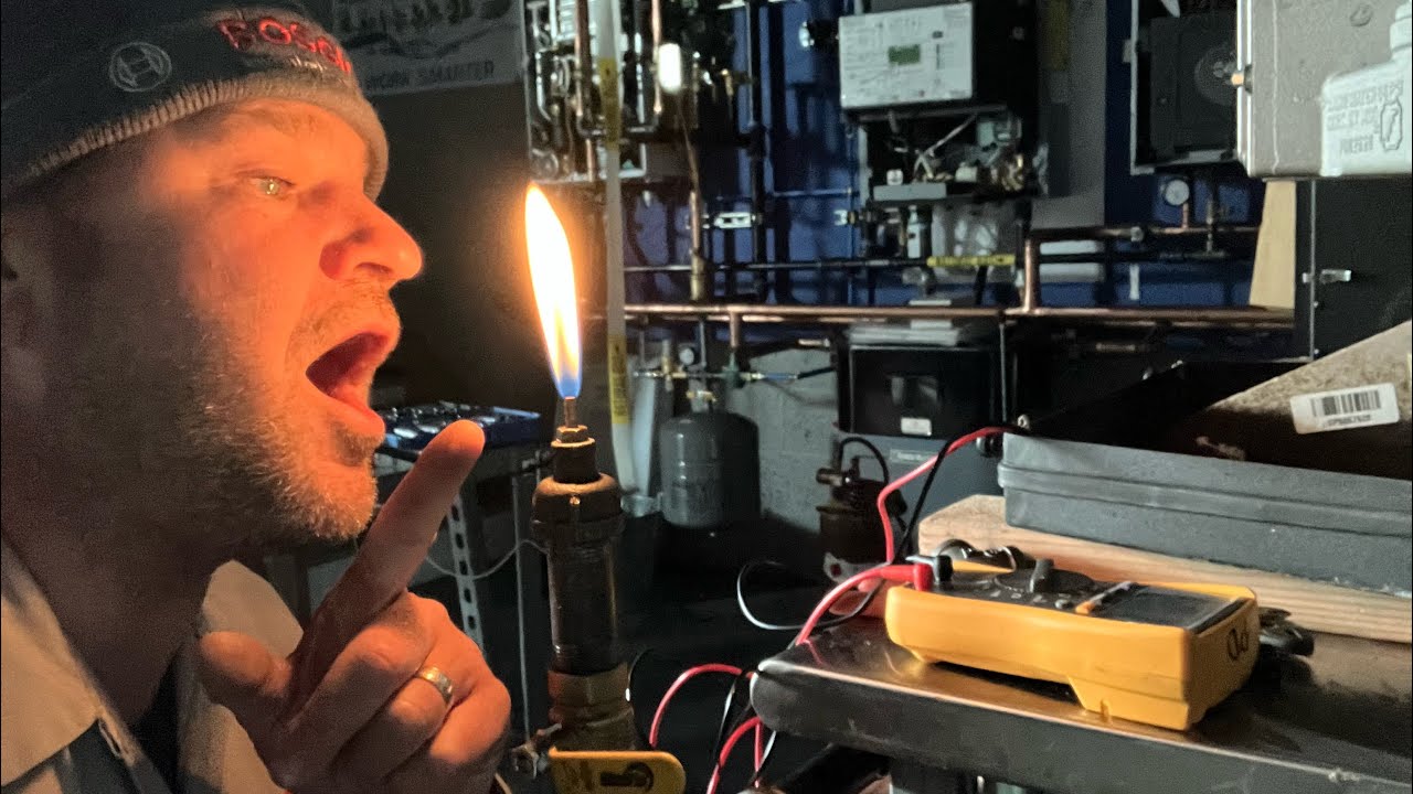 Mikey Pipes Training Facility #1 Testing Thermocouple Millivolts from ...