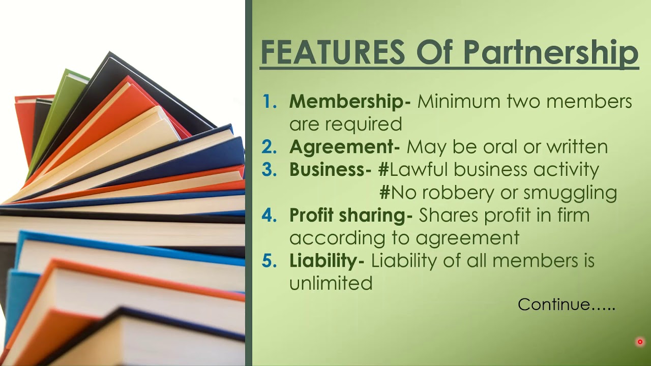 Introduction Of Partnership features merits Demerits Business Introduction Of Partnership features merits Demerits Business