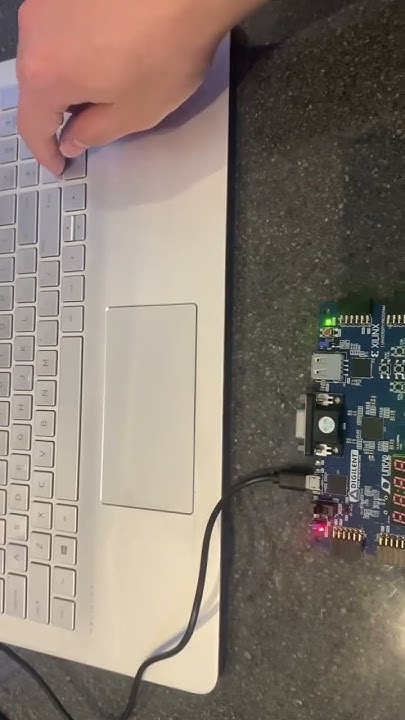 CE 433 - Homework 7 Task 3 UART Receiver - YouTube