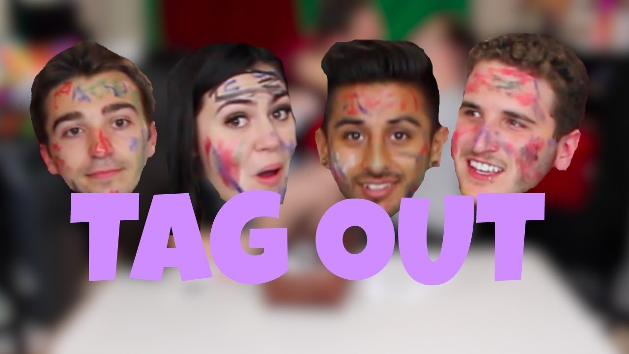 Face Painting and Either-Or W/ The REACT Cast - YouTube