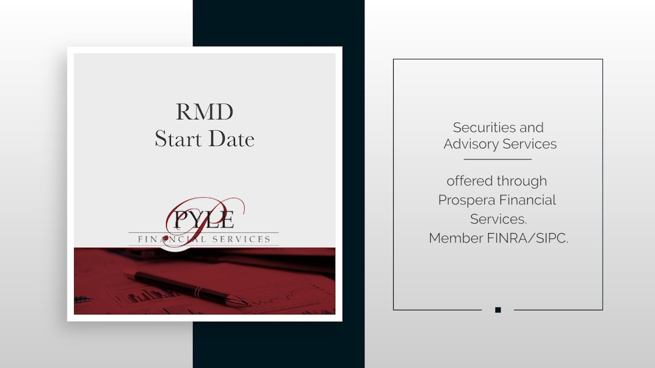 RMD Start Date - YouTube