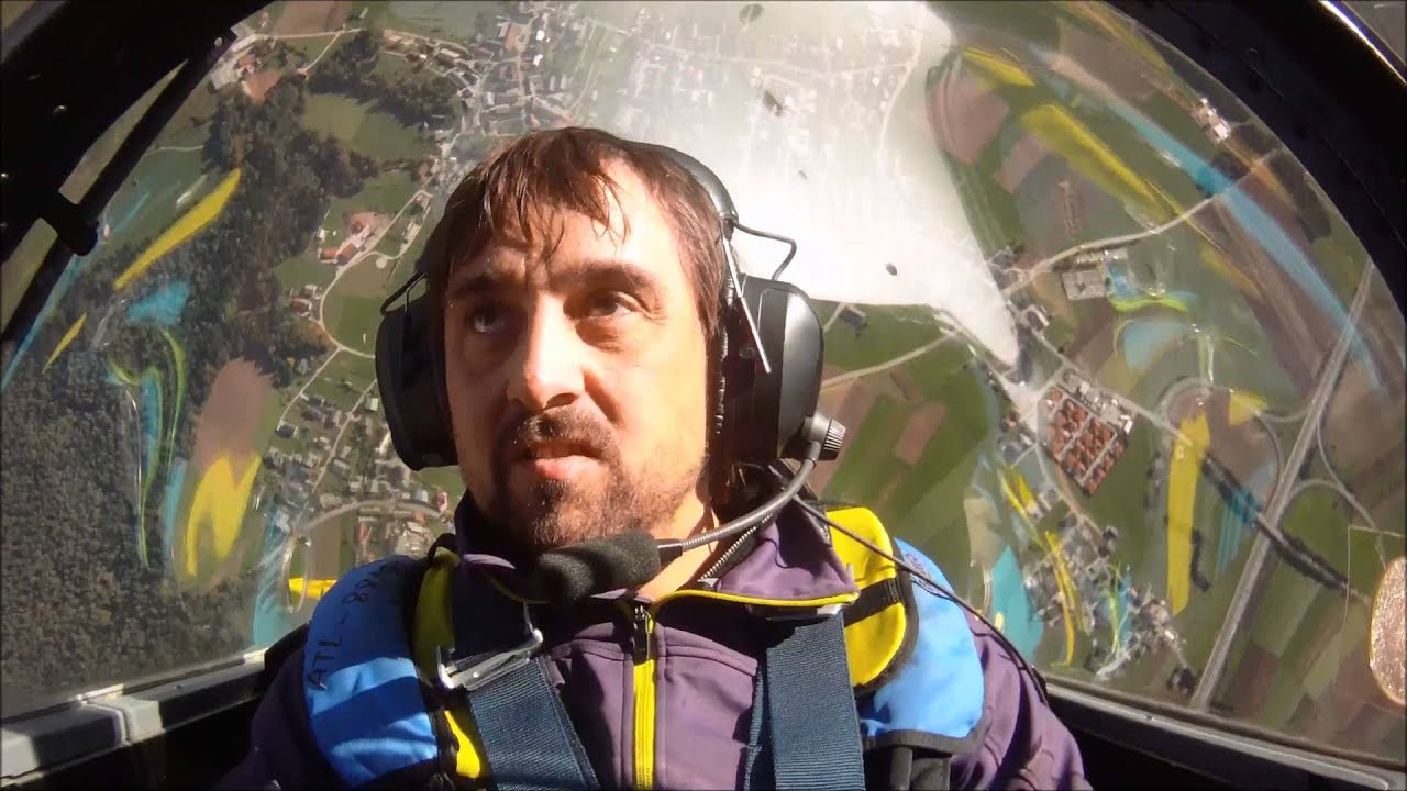 Acrobatic flight with Interavia I-3 - YouTube