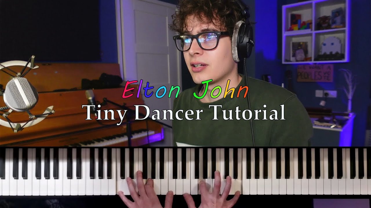 Elton John Tiny Dancer Intro & Verse Intermediate / Advanced Tutorial - YouTube