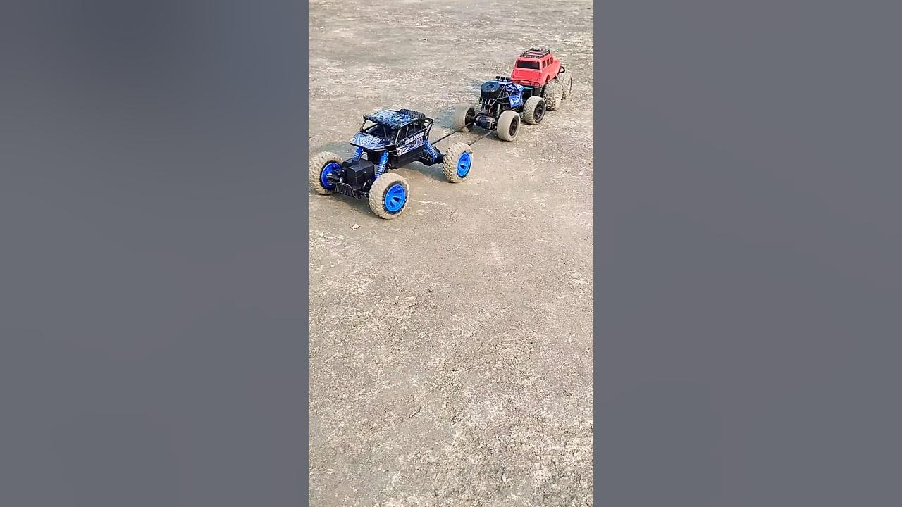 Rc Rock Crawler vs Rc Monster Truck vs Rc Car | Amanaktoy #shorts - YouTube