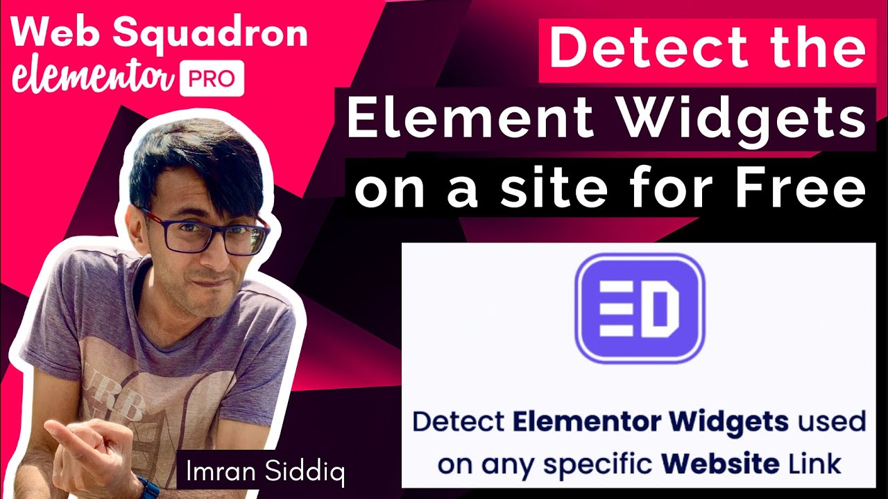 Elementor - ElementDetector Website to Detect Elementor Widgets - YouTube Elementor - ElementDetector Website to Detect Elementor Widgets - YouTube