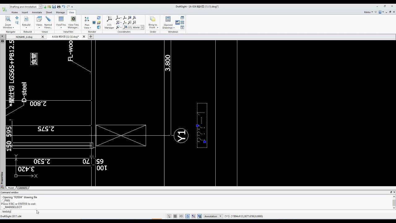 Fix font draftsight - YouTube