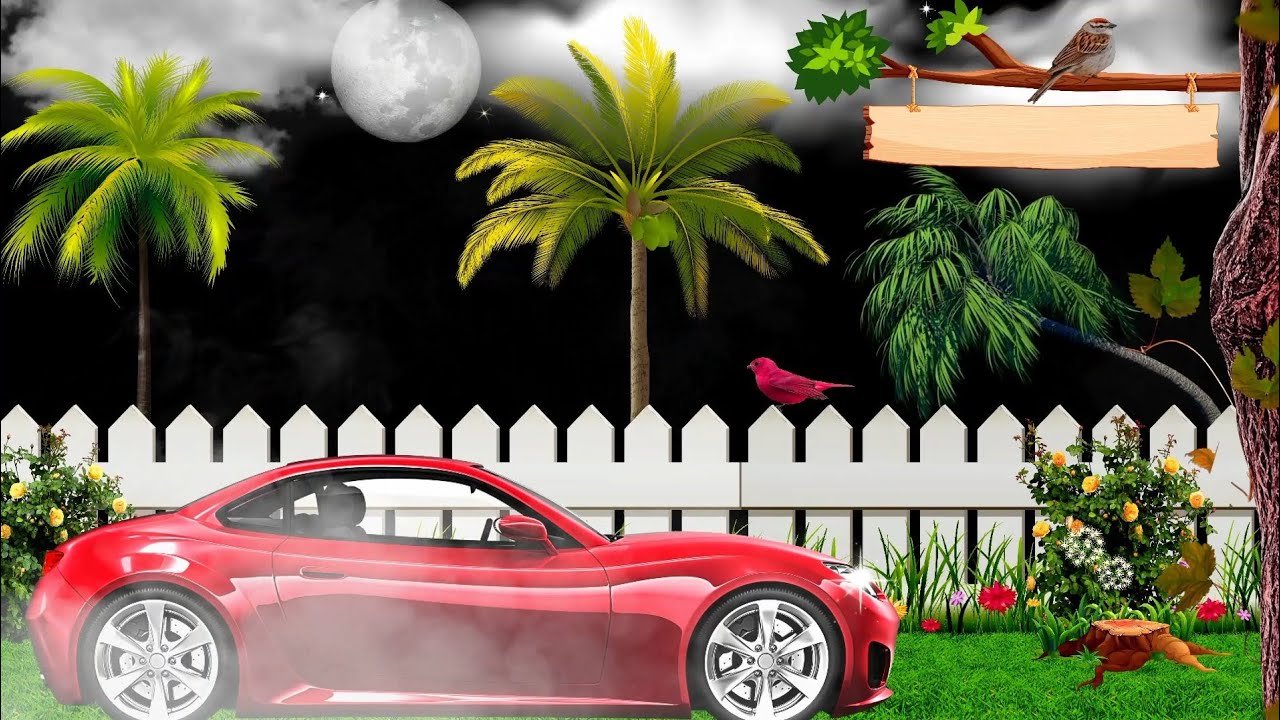Moving Background / Car Animation / New Background Video Effects hd ...