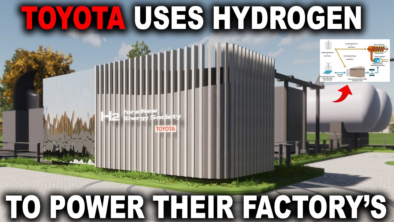 Toyota is using Hydrogen to power more than just their cars - YouTube
