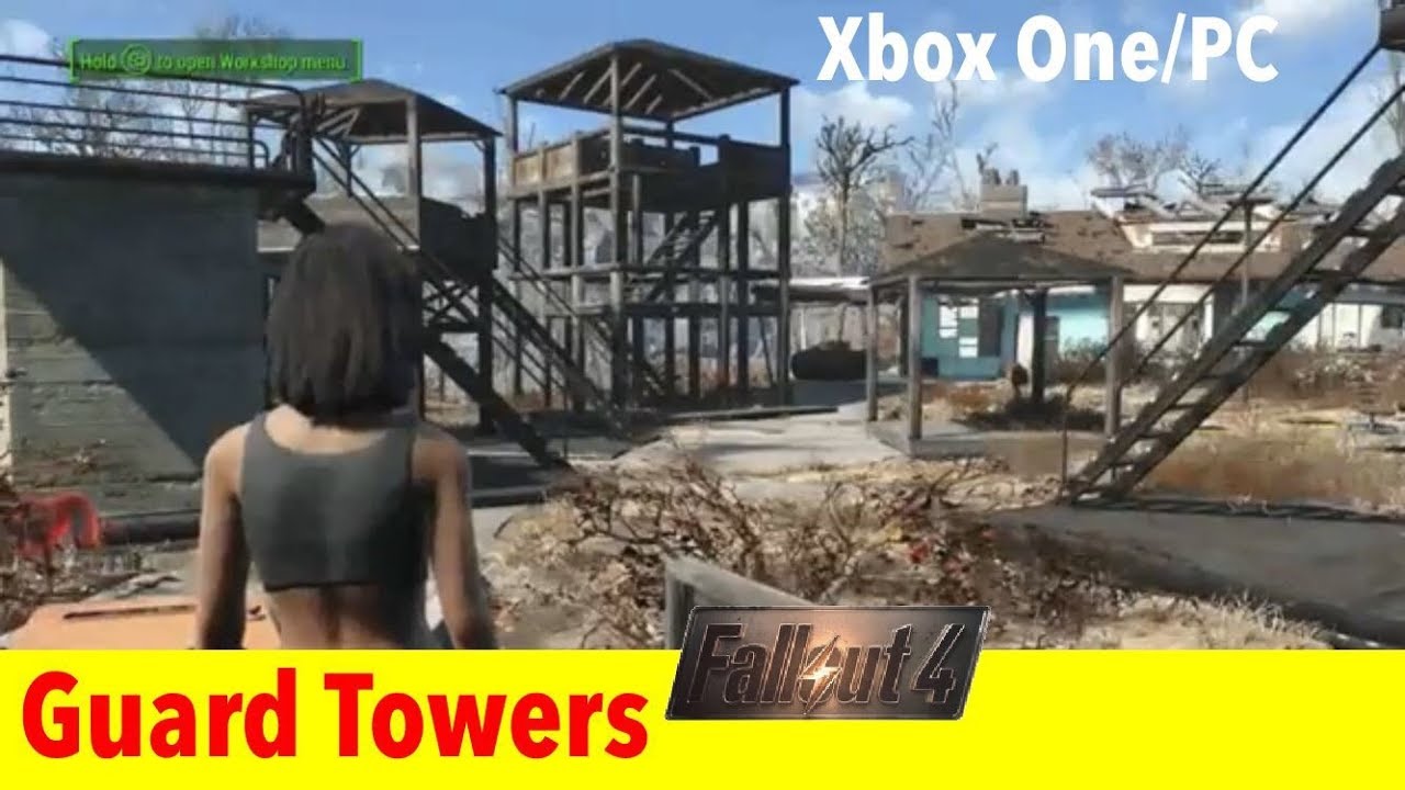 Fallout 4 Xbox One/PC Mods|Guard Towers - YouTube