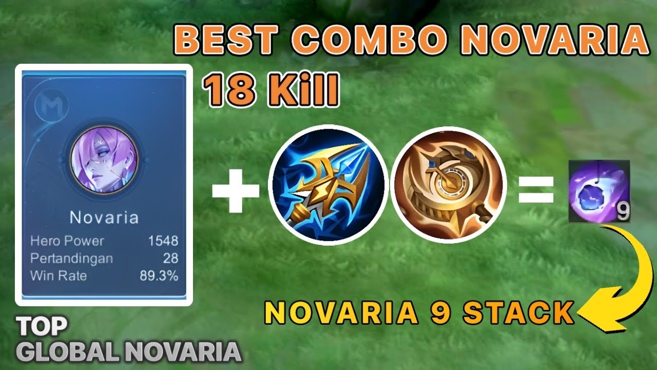NOVARIA GAMEPLAY 2023 - 18 KILL!! BEST BUILD NOVARIA 2023 - YouTube