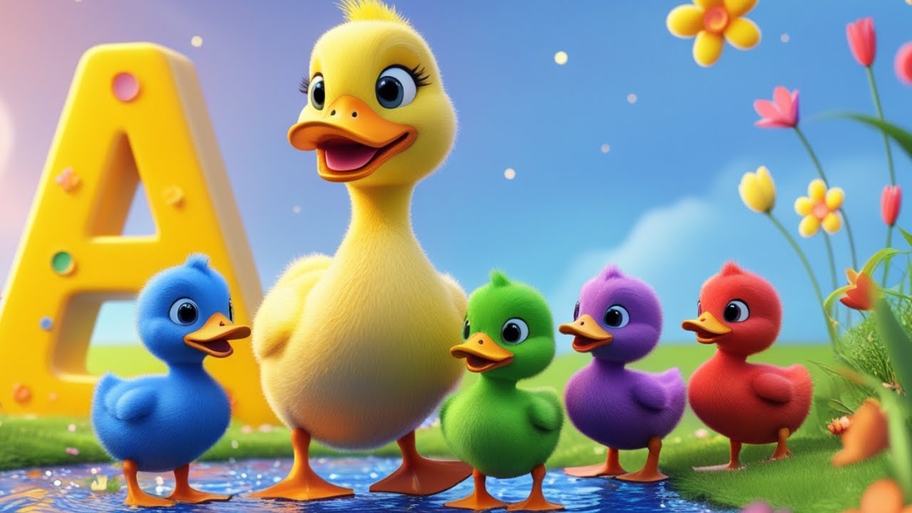 Quack Quack! Ducks Having Fun | Fun and Catchy Duck Song for Kids ...