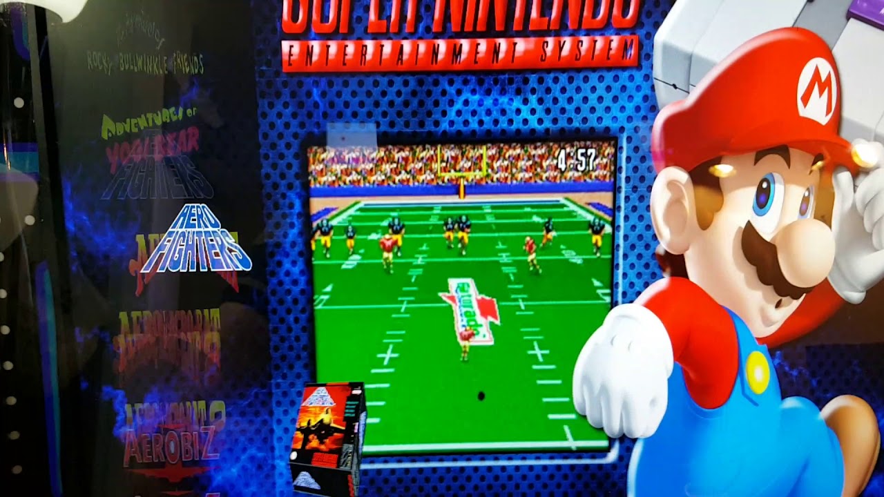 super mario themed bartop arcade! plays over 5k arcade and system games ...