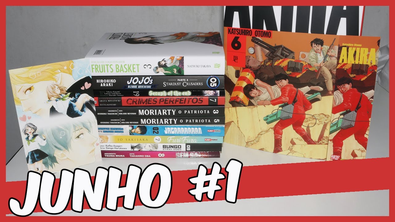 Mangás de Junho #1 - Akira 6, Jagaaan e Jojo Stardust Crusaders - YouTube