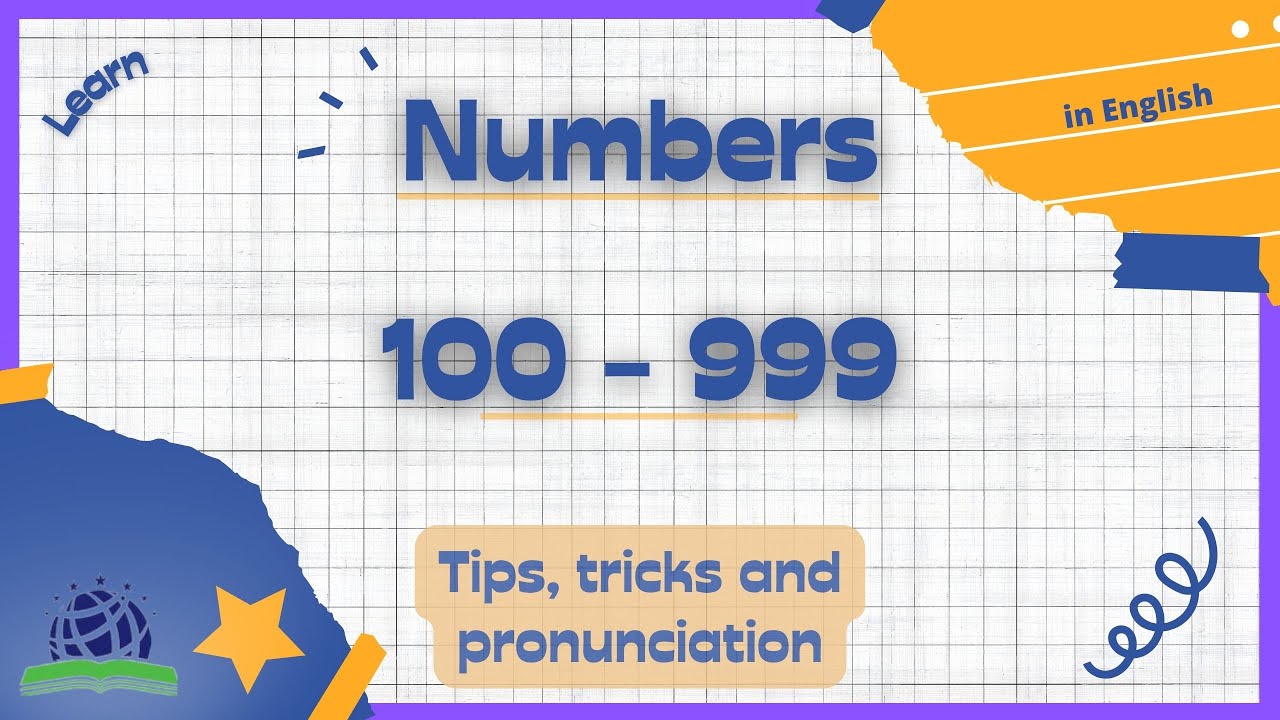 Do It Right | Counting from 100 - 999 - YouTube
