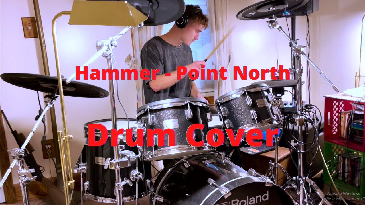 Hammer - Point North Drum Cover - YouTube