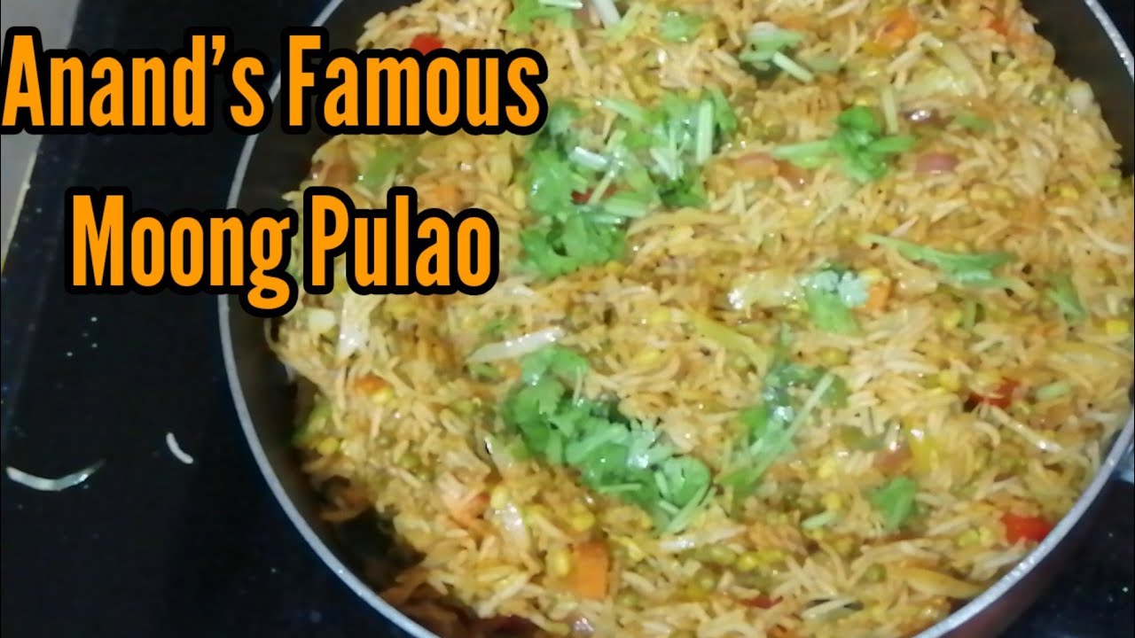 Anand's Famous Moong Pulao - YouTube