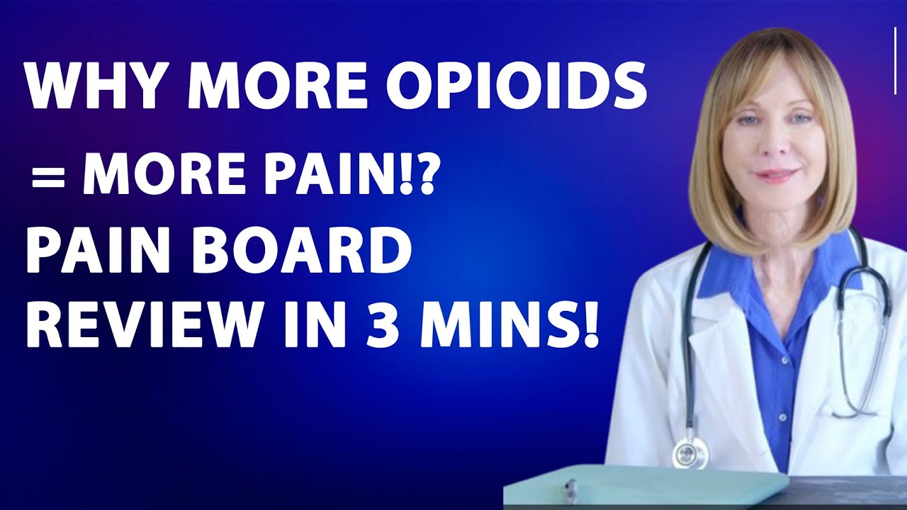 Pain Medicine Board Review Explained in 3 Minutes | High-Yield Prep for ...