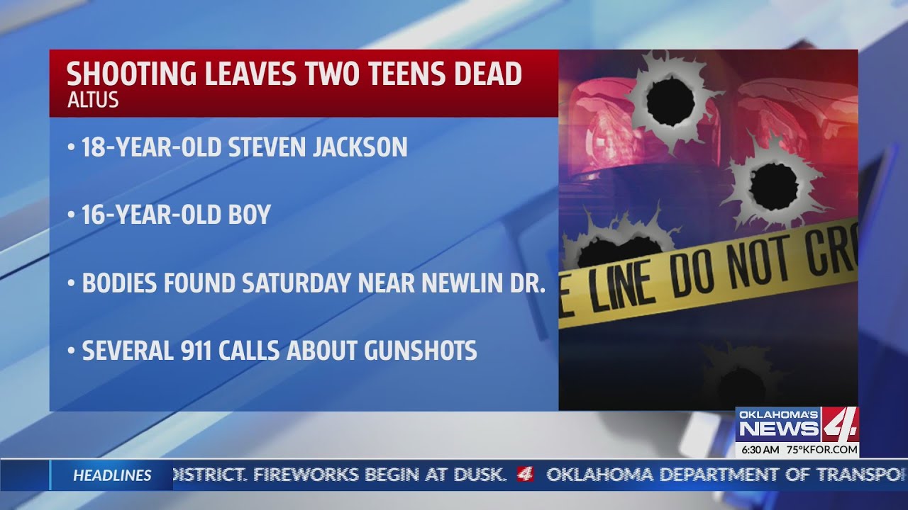 Two teens killed in Altus shooting - YouTube