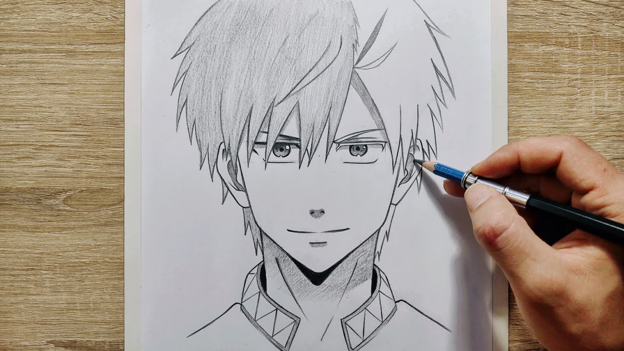 How To Draw Haruka Sakura from Wind Breaker step by step - YouTube