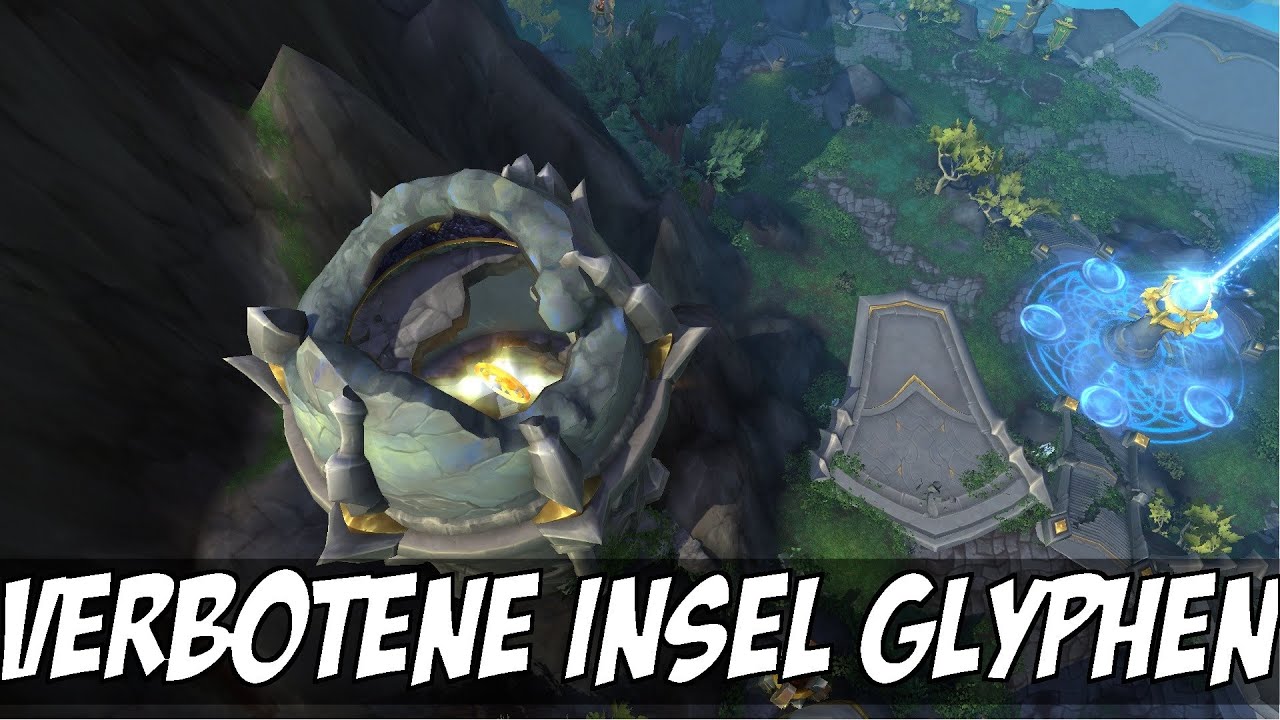 Fundorte ALLER 8 Drachenreiten-Glyphen auf der Verbotenen Insel - YouTube