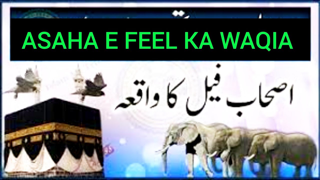 Ashab e Feel Ka Waqia|Hathi walun ka Qissa|Islamic Story - YouTube